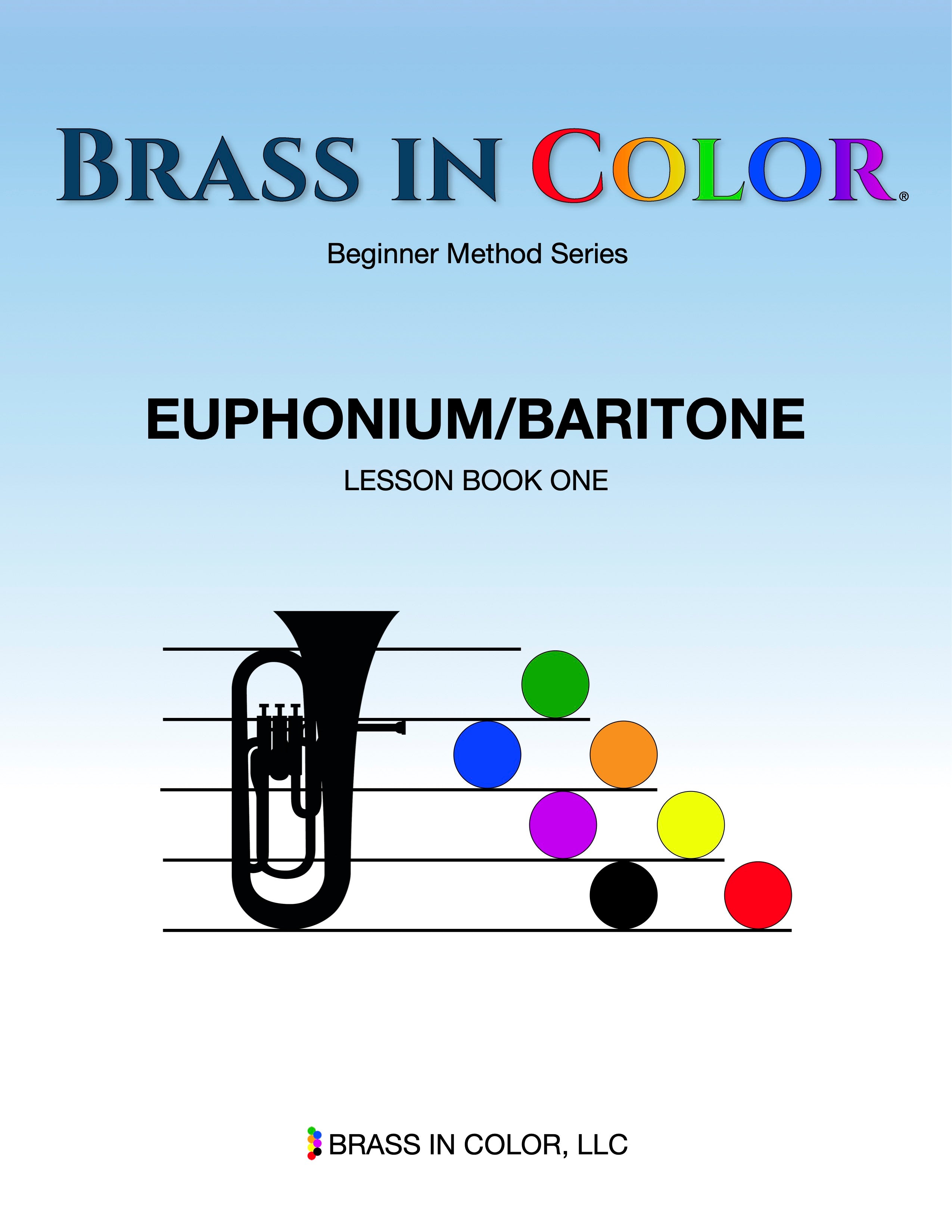 Brass in Color: Euphonium & Baritone, Lesson Book 1 – Songburd Music